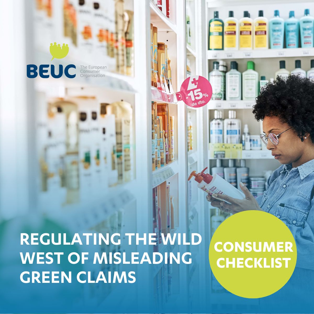 The consumer checklist for regulating the wild west of misleading green claims
